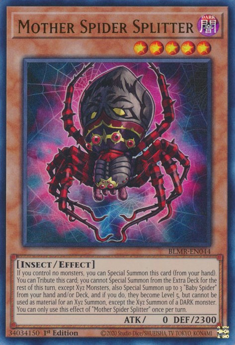 Mother Spider Splitter - Battles of Legend: Monstrous Revenge - YuGiOh