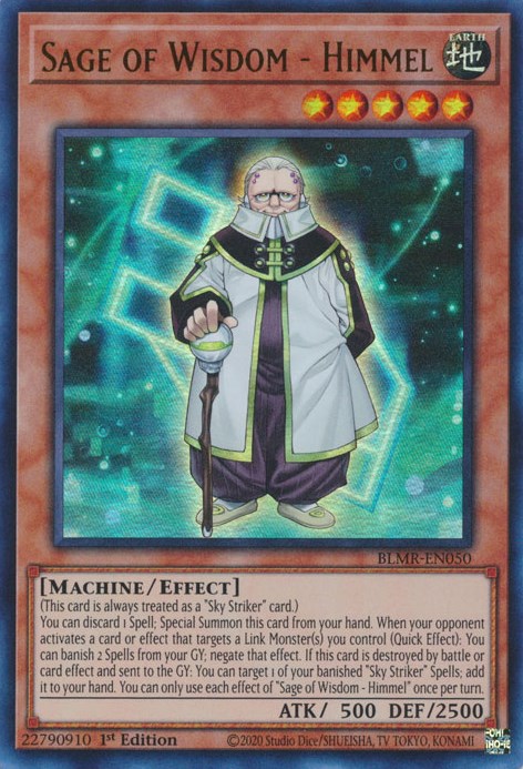 Sage of Wisdom - Himmel - Battles of Legend: Monstrous Revenge - YuGiOh