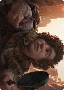 Sam, Loyal Attendant Art Card - Art Series: Universes Beyond: The Lord ...