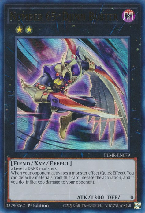 Number 65: Djinn Buster - Battles of Legend: Monstrous Revenge - YuGiOh