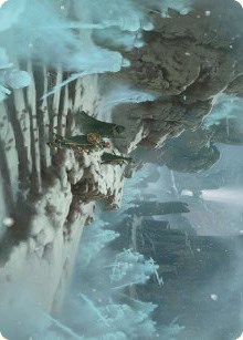 Ghost Quarter Art Card - Art Series: Universes Beyond: The Lord of the ...