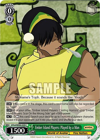 Ember Island Players: Played by a Man - Avatar: The Last Airbender ...