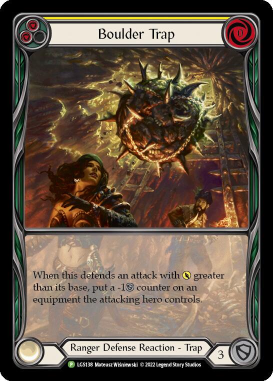 Boulder Trap - LGS138 - Flesh and Blood: Promo Cards - Flesh and Blood TCG