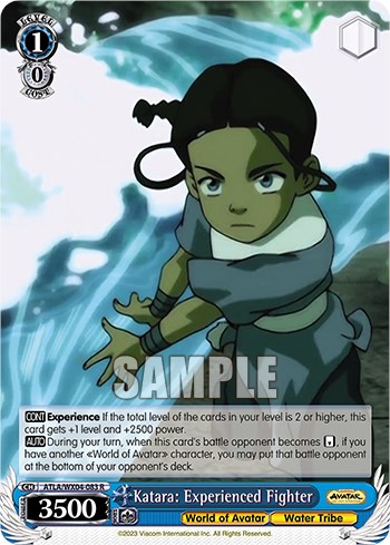 Katara: Experienced Fighter - Avatar: The Last Airbender - Weiss Schwarz