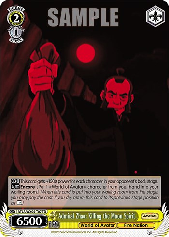 Admiral Zhao: Killing the Moon Spirit - Avatar: The Last Airbender ...