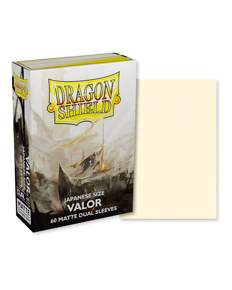 Dragon Shield Dual Matte Japanese Sleeves - Valor (60-Pack) - Dragon ...