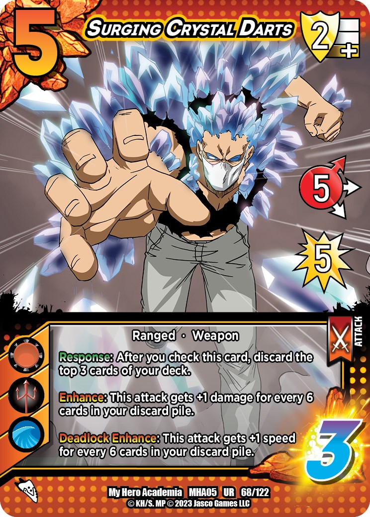 Surging Crystal Darts - UniVersus: My Hero Academia: Undaunted Raid ...