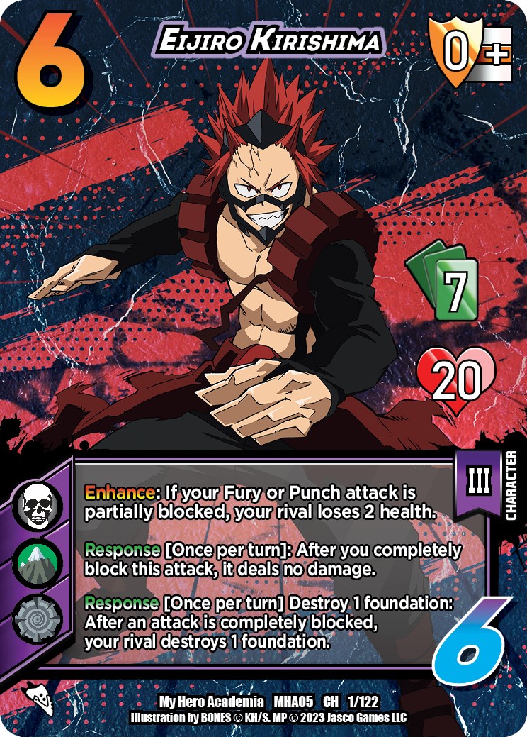 Eijiro Kirishima - UniVersus: My Hero Academia: Undaunted Raid - UniVersus