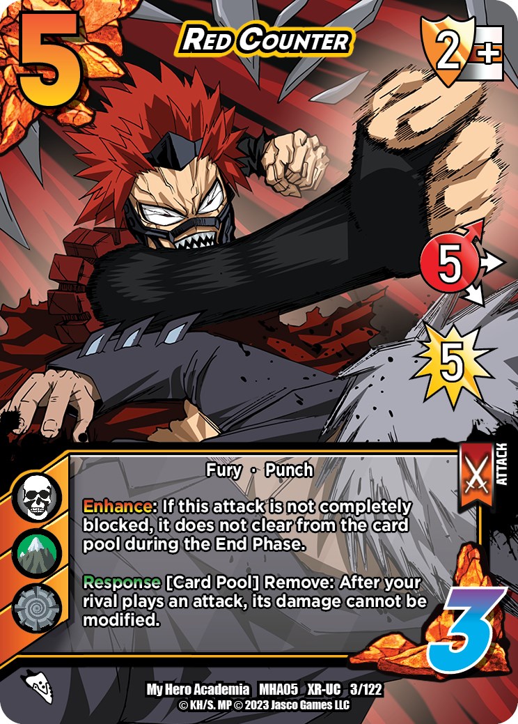 Red Counter (XR) - UniVersus: My Hero Academia: Undaunted Raid - UniVersus