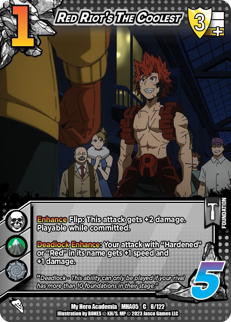 Red Riot's The Coolest - UniVersus: My Hero Academia: Undaunted Raid ...