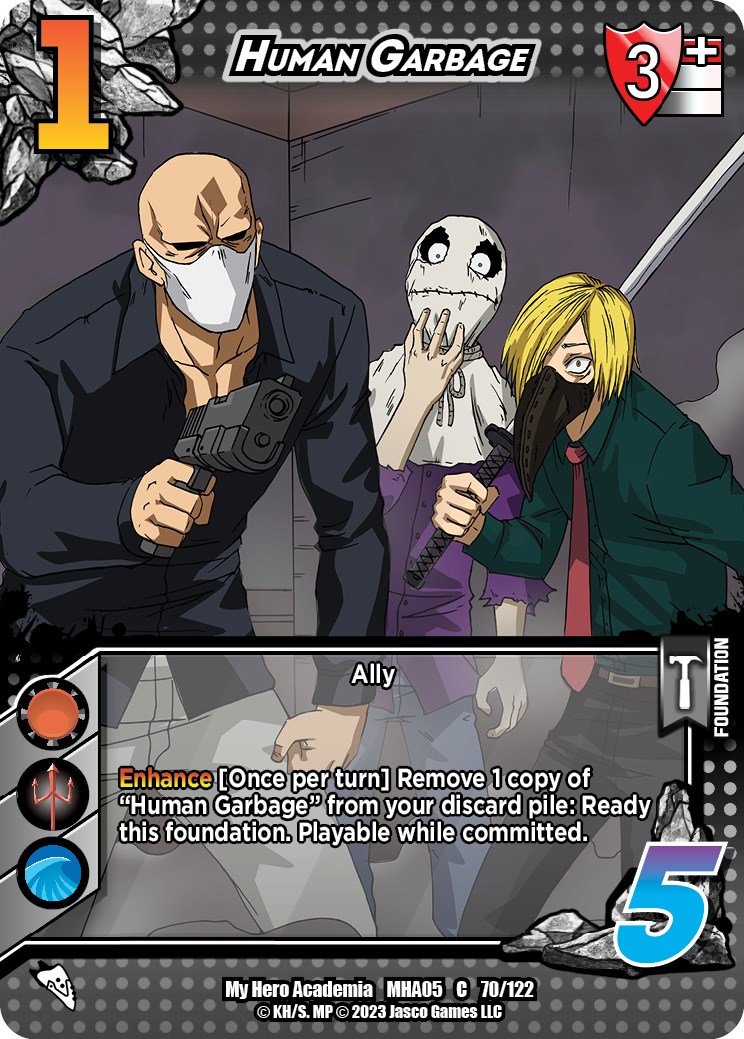 Human Garbage - UniVersus: My Hero Academia: Undaunted Raid - UniVersus