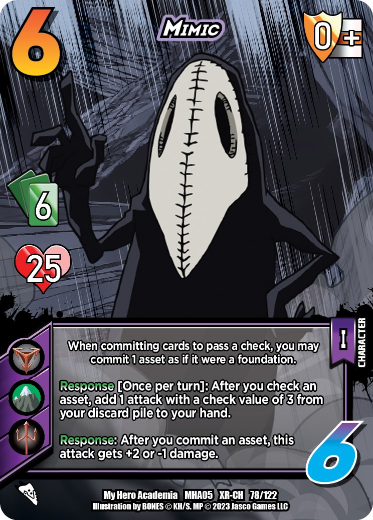 Mimic (XR-CH) - UniVersus: My Hero Academia: Undaunted Raid - UniVersus