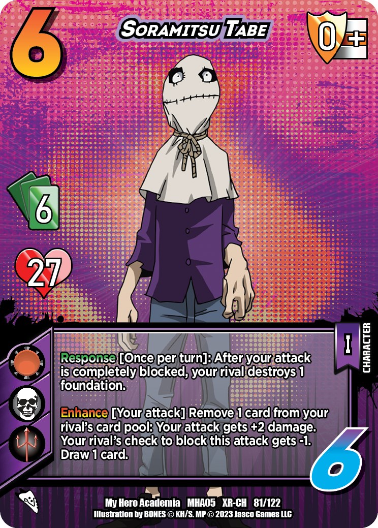 Soramitsu Tabe (XR-CH) - UniVersus: My Hero Academia: Undaunted Raid - UniVersus