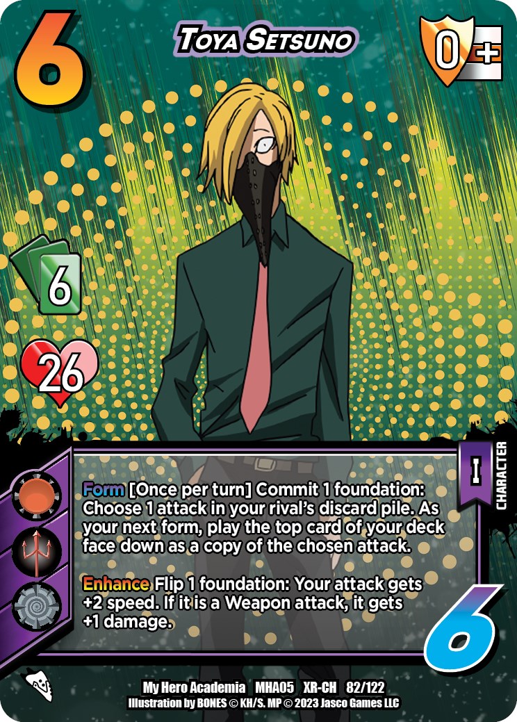 Toya Setsuno (XR-CH) - UniVersus: My Hero Academia: Undaunted Raid ...