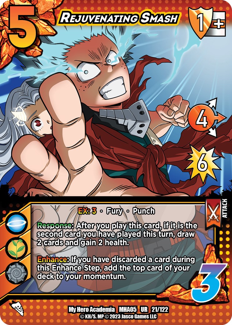 Rejuvenating Smash - UniVersus: My Hero Academia: Undaunted Raid ...