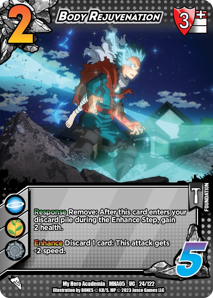 Body Rejuvenation - UniVersus: My Hero Academia: Undaunted Raid - UniVersus