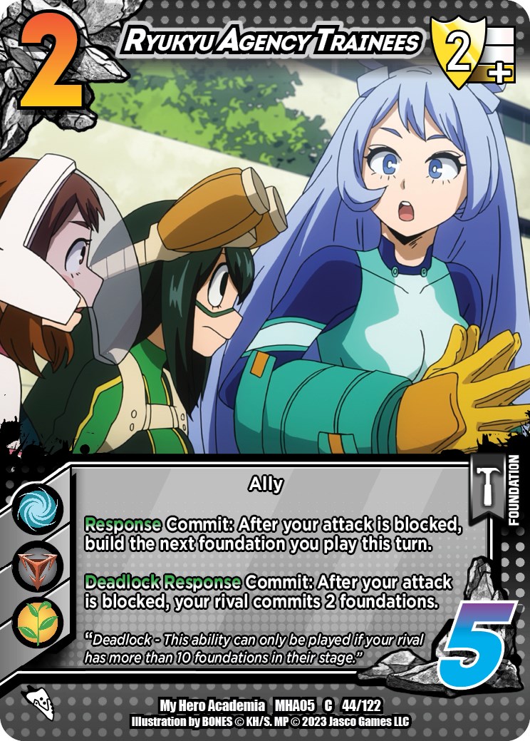 Ryuku Agency Trainees - UniVersus: My Hero Academia: Undaunted Raid ...