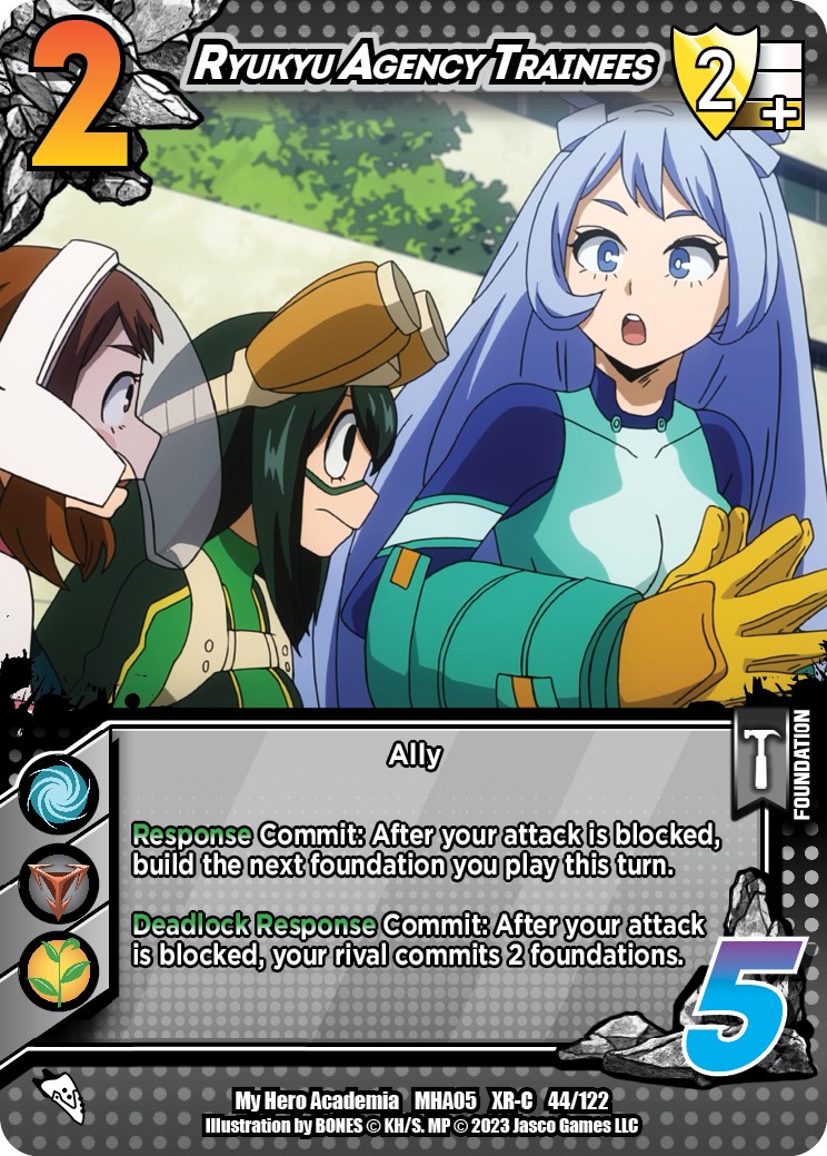 Ryuku Agency Trainees (XR) - UniVersus: My Hero Academia: Undaunted ...