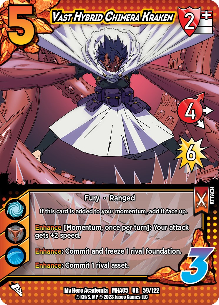 Vast Hybrid Chimera Kraken - UniVersus: My Hero Academia: Undaunted ...