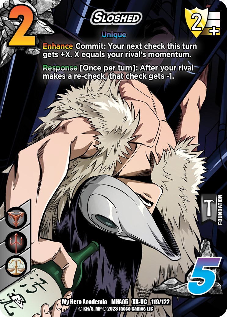 Sloshed (XR) - UniVersus: My Hero Academia: Undaunted Raid - UniVersus