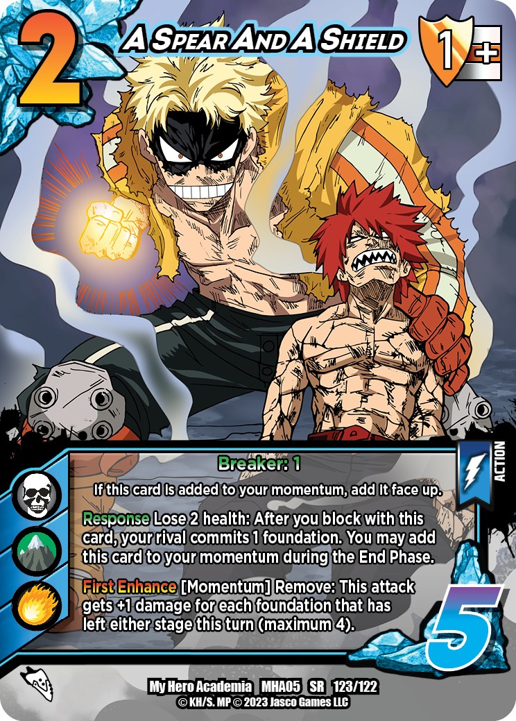 A Spear And A Shield - UniVersus: My Hero Academia: Undaunted Raid ...