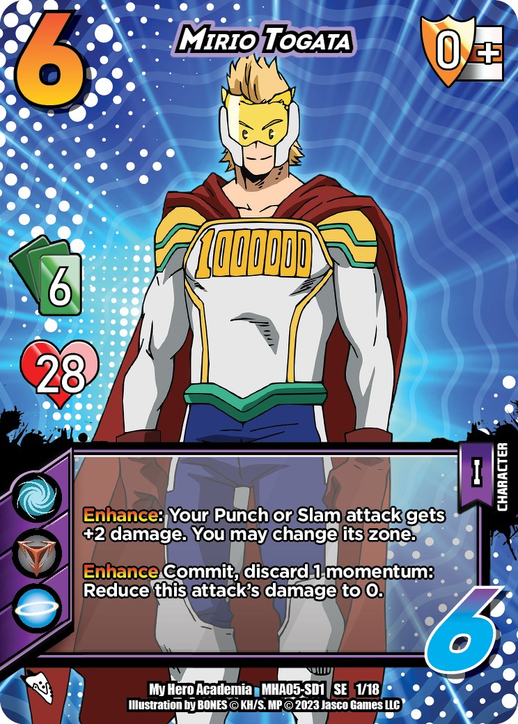 Mirio Togata - UniVersus: My Hero Academia: Undaunted Raid - UniVersus