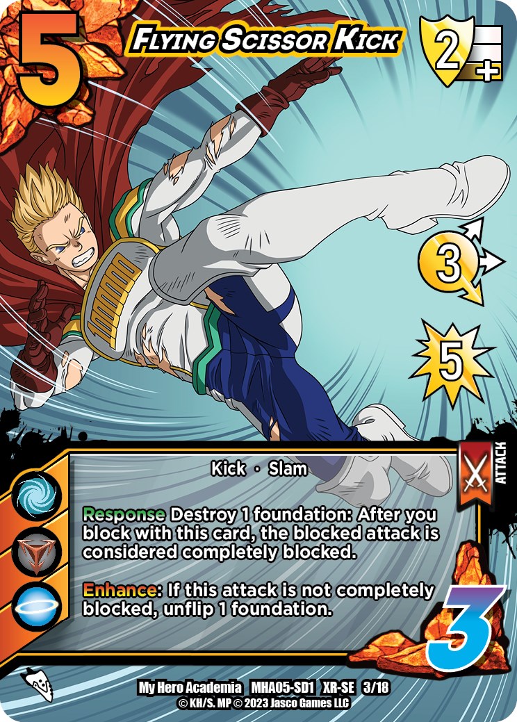 Flying Scissor Kick (XR) - UniVersus: My Hero Academia: Undaunted Raid ...