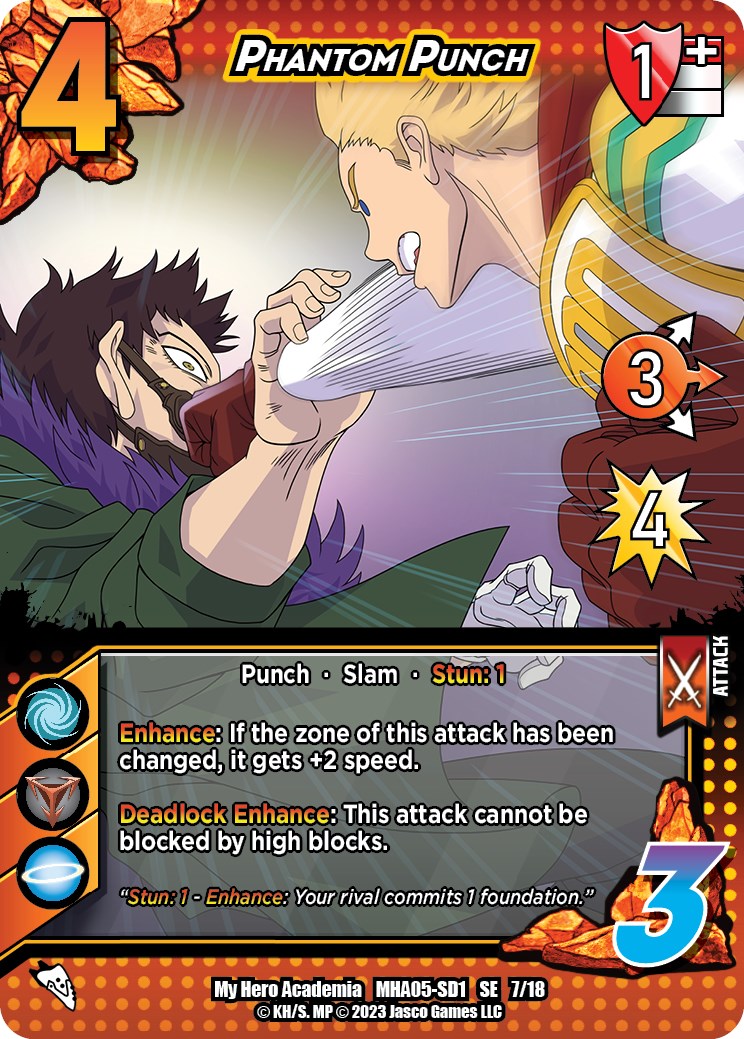 Phantom Punch - UniVersus: My Hero Academia: Undaunted Raid - UniVersus
