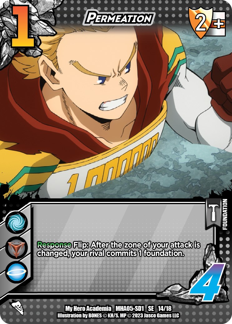 Permeation - UniVersus: My Hero Academia: Undaunted Raid - UniVersus