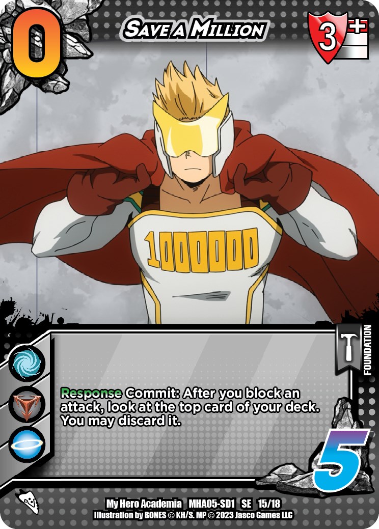 Save a Million - UniVersus: My Hero Academia: Undaunted Raid - UniVersus