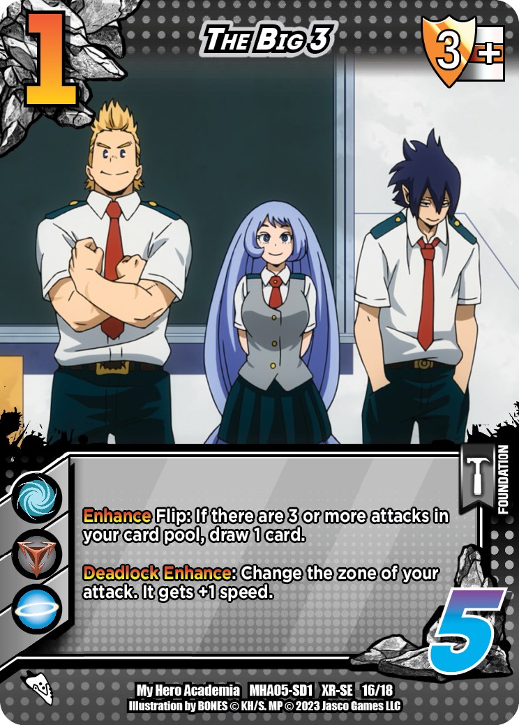 The Big 3 (XR) - UniVersus: My Hero Academia: Undaunted Raid - UniVersus