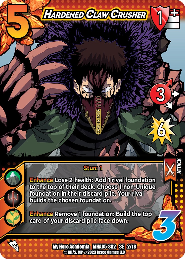 Hardened Claw Crusher - UniVersus: My Hero Academia: Undaunted Raid ...