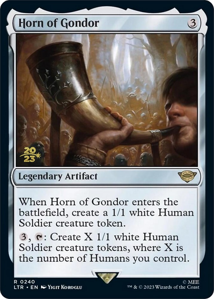 Horn of Gondor - Prerelease Cards - Magic: The Gathering