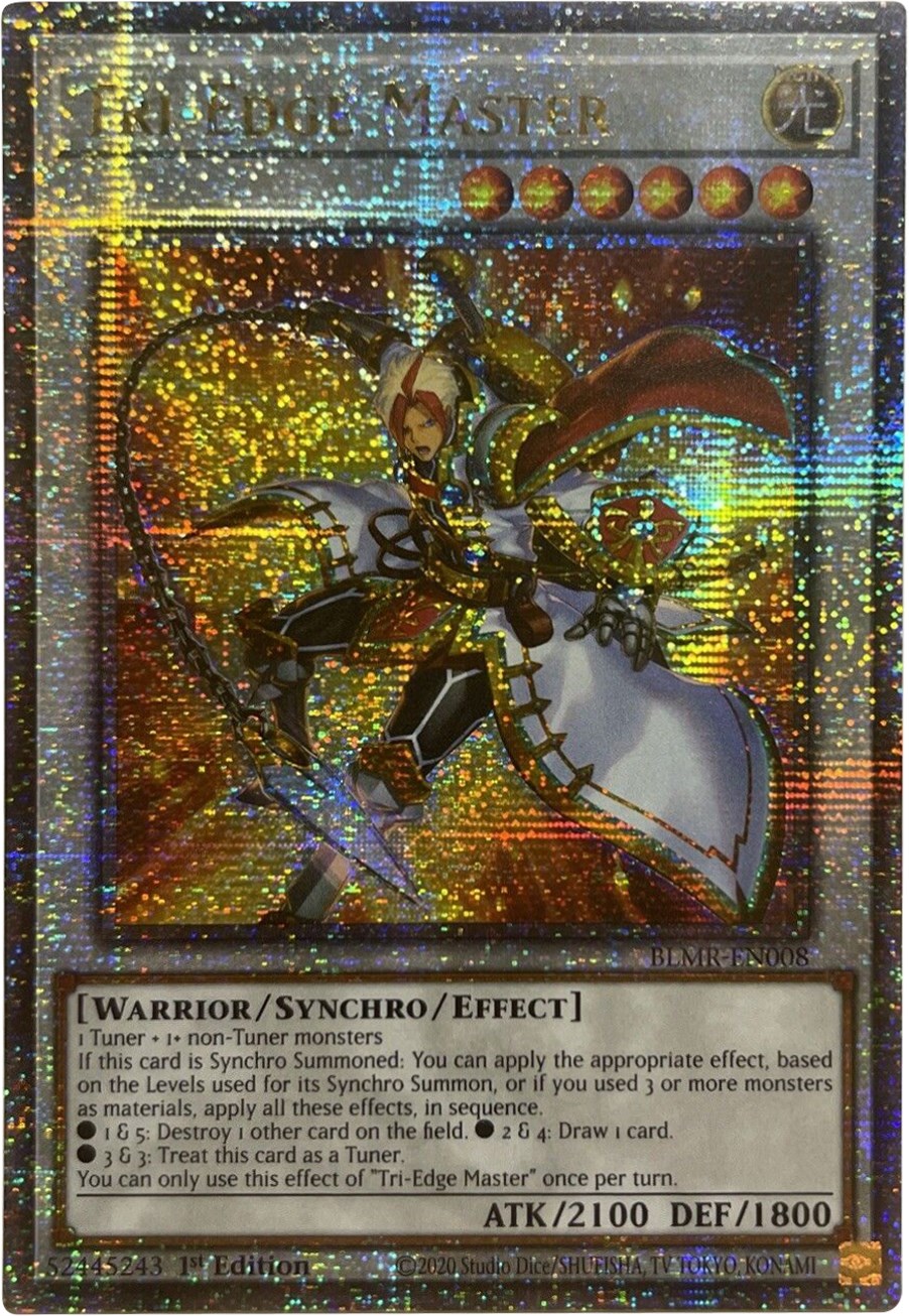 Tri-Edge Master (Quarter Century Secret Rare) - Battles of Legend ...