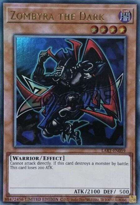 Zombyra the Dark - The Lost Art Promotion - YuGiOh