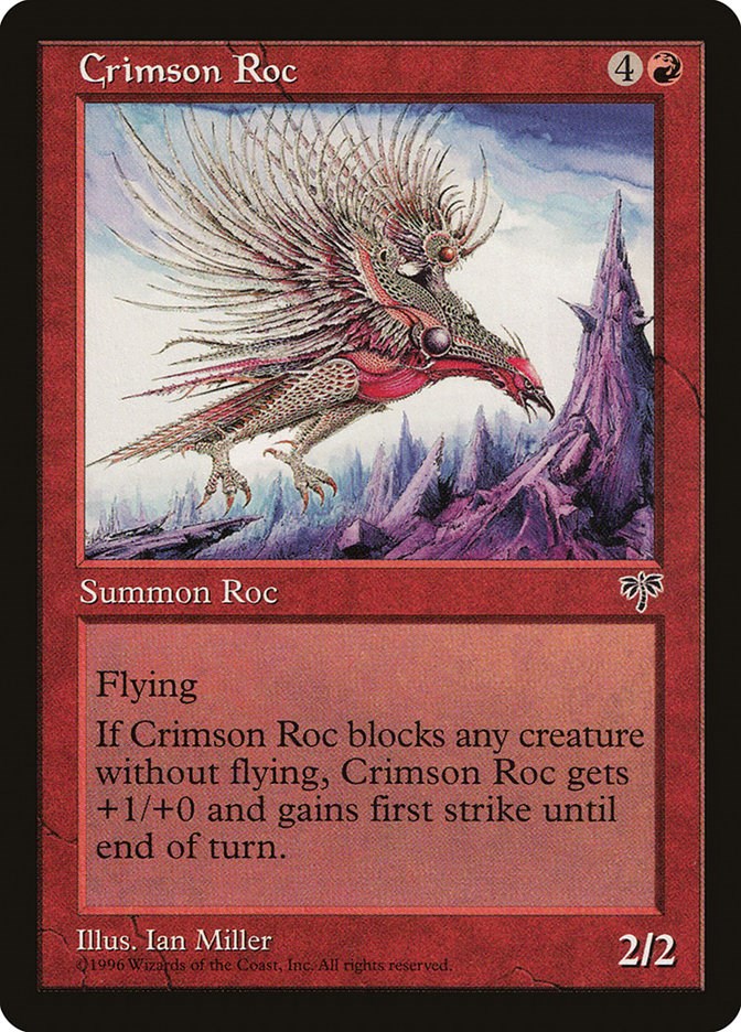 Crimson Roc - Mirage - Magic: The Gathering