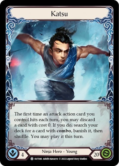 Katsu // Benji, the Piercing Wind - Outsiders - Flesh and Blood TCG