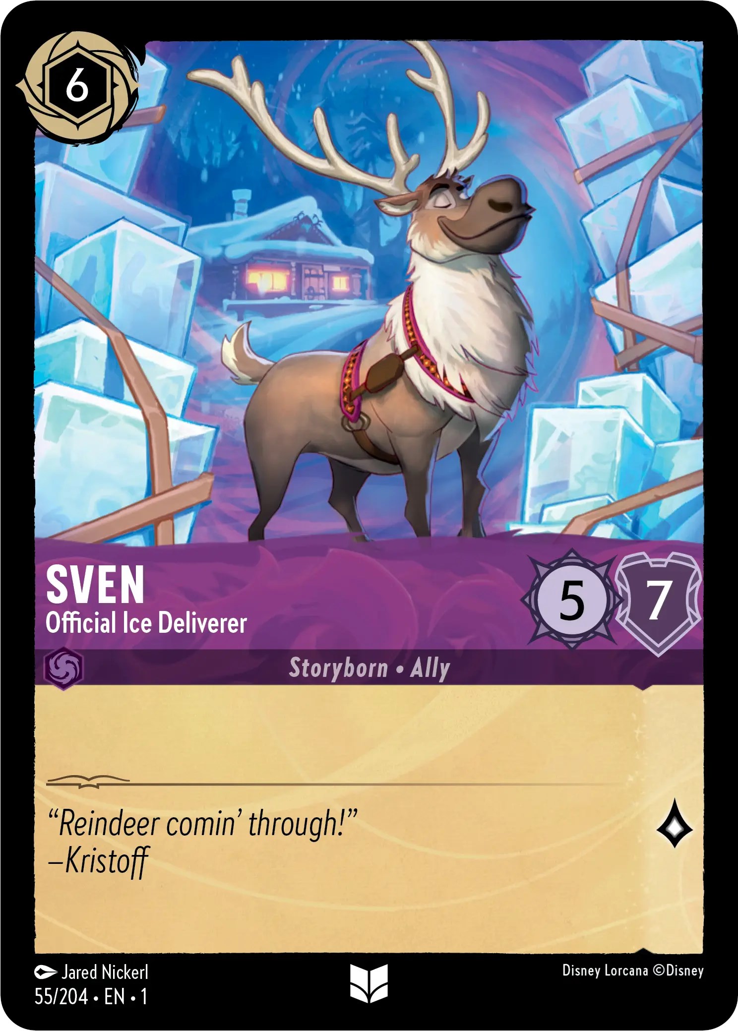 Sven - Official Ice Deliverer - The First Chapter - Disney Lorcana