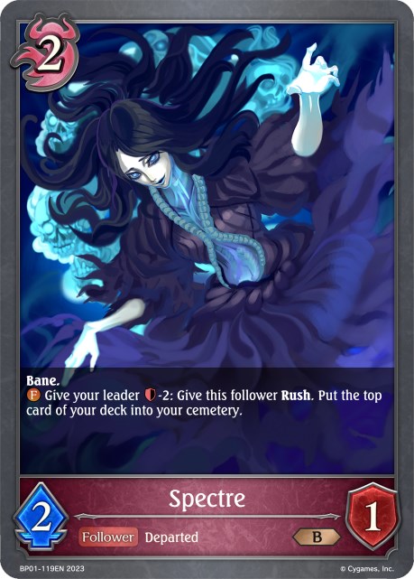 Spectre - BP01: Advent of Genesis - Shadowverse