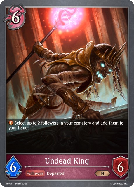 Undead King - BP01: Advent of Genesis - Shadowverse: Evolve