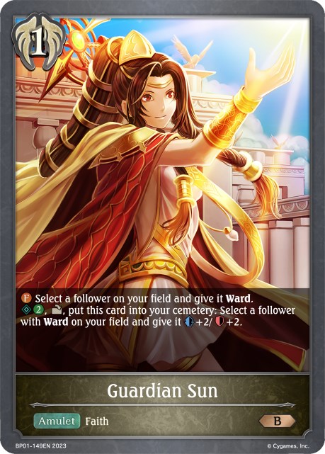 Guardian Sun - BP01: Advent of Genesis - Shadowverse