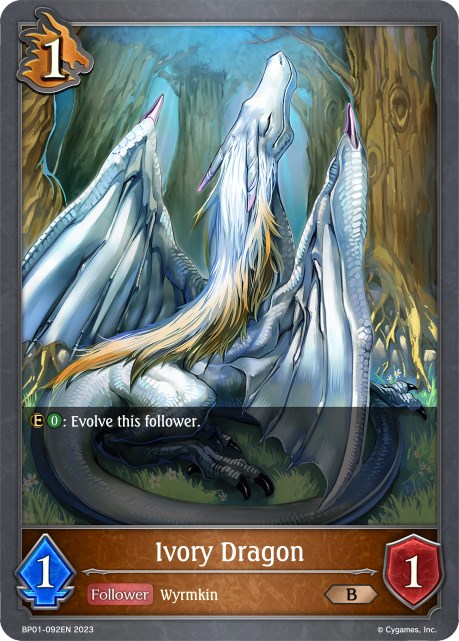 Ivory Dragon - BP01: Advent of Genesis - Shadowverse
