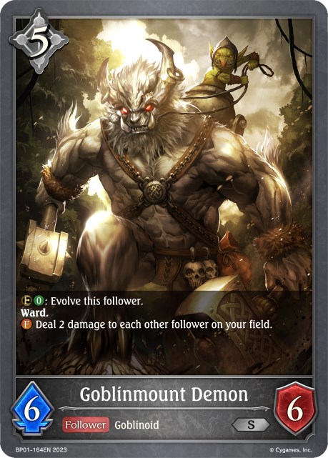 Goblinmount Demon - BP01: Advent of Genesis - Shadowverse: Evolve