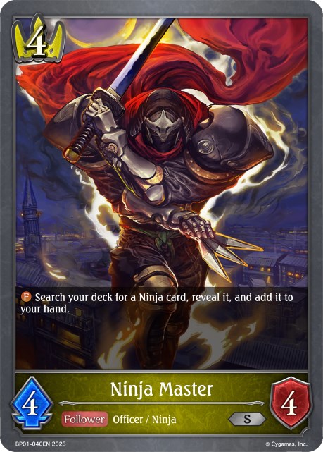 Ninja Master - BP01: Advent of Genesis - Shadowverse