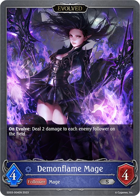 Demonflame Mage (Evolved) - SD03: Mysteries of Conjuration ...