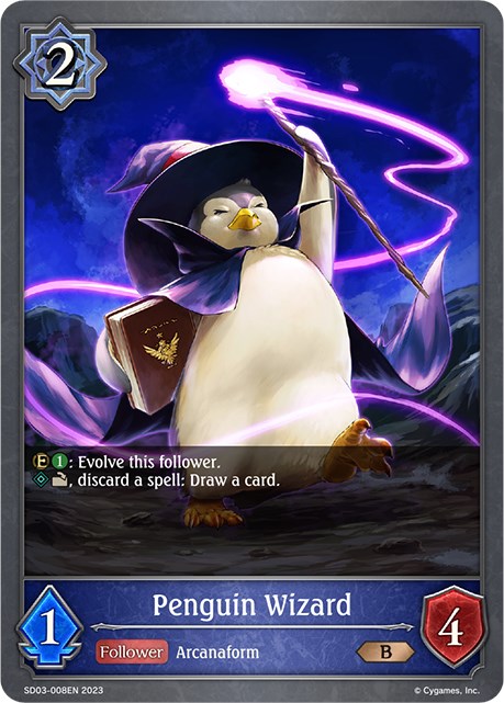 Penguin Wizard - SD03: Mysteries of Conjuration - Shadowverse