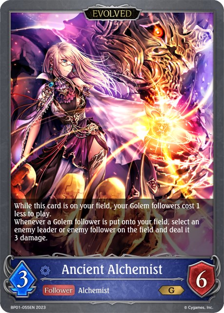 Ancient Alchemist (Evolved) - BP01: Advent of Genesis - Shadowverse: Evolve