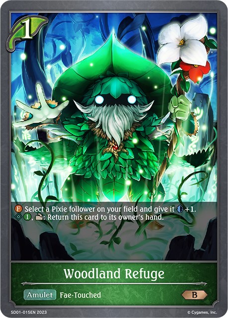 Woodland Refuge - SD01: Regal Fairy Princess - Shadowverse