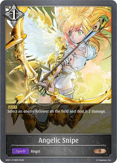 Angelic Snipe - SD01: Regal Fairy Princess - Shadowverse