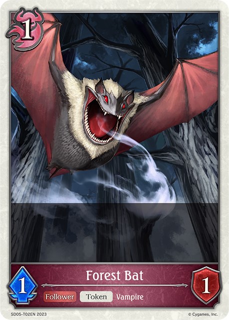 Forest Bat - SD05: Waltz of the Undying Night - Shadowverse